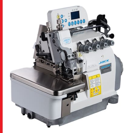 Jack JK-798TE Edge Cutter Top Feed Overlock Machine | Sewing.ae