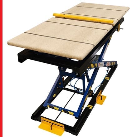 PNEUMATIC LIFTING TABLE FOR SOFA PACKAGING ST-3/O/C | Sewing.ae