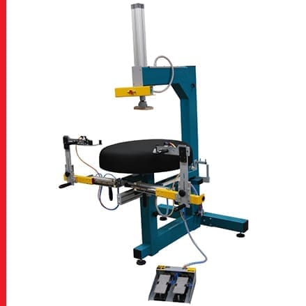 PNEUMATIC PRESS WITH DRAWSTRING SYSTEM PDK-2/PDS | Sewing.ae